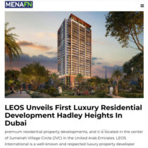 LEOS Unveils First Luxury Residential Development Hadley Heights In Dubai - LEOS Developments