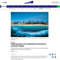 LEOS launches new residential community at Jumeirah Village - LEOS Developments
