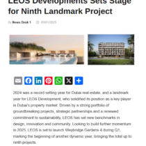 LEOS Developments Sets Stage for Ninth Landmark Project - LEOS Developments